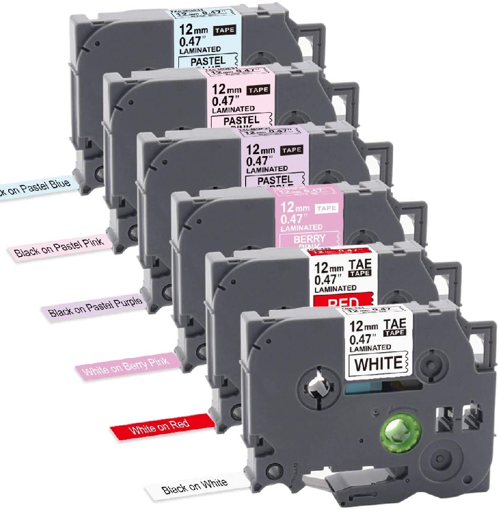 Compatible Label Tape Replacement for Brother P Touch TZe-231 435 TZe-MQP35 MQF31 MQE31 MQ531 TZ ...